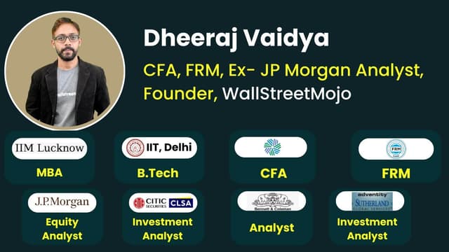 Financial Analyst Course Online with Certification