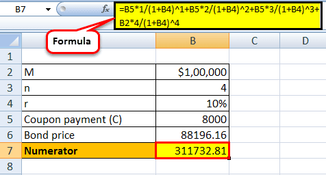 Duration Formula - Meaning, Examples, Calculator, Excel Template