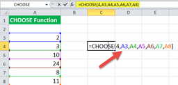 How to use Choose Function in Excel? (with Examples)