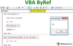 VBA ByRef - Definition, Examples, How to Pass an Argument?