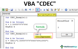 VBA CDEC | How to use CDEC Function in VBA? (Examples)