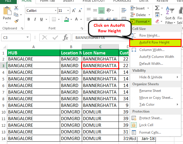 AutoFit in Excel - What Is It? Top 5 Methods, Examples & Template.