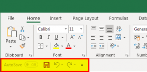 Quick Access Toolbar in Excel - How To Use? Examples, Template.