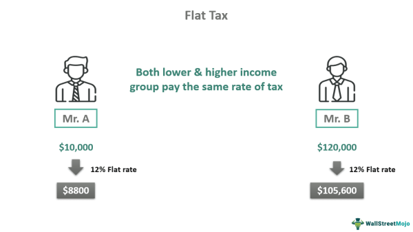 Flat Tax - Definition, Examples, Features, Pros & Cons